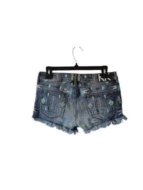 Kendall & Kylie | Shorts | Kendall Kylie Aztec Embroidered Lace Up ...
